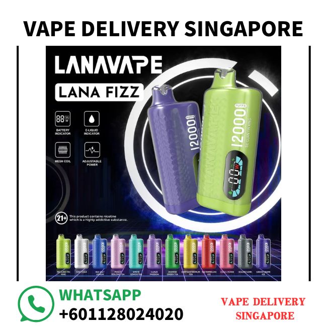 Lana Fizz 12000 Puffs | SG Vape Online | SINGAPORE – SG VAPE